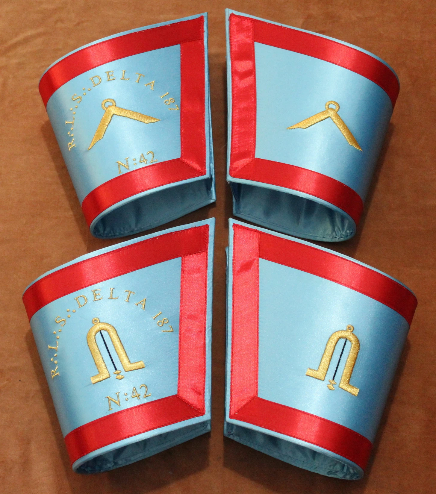 York Rite & Scottish Rite Masonic Regalia - Handmade Aprons