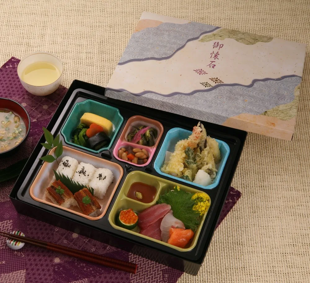 Japanese Style Frozen Bento Meal Food Tray - TV Dinner