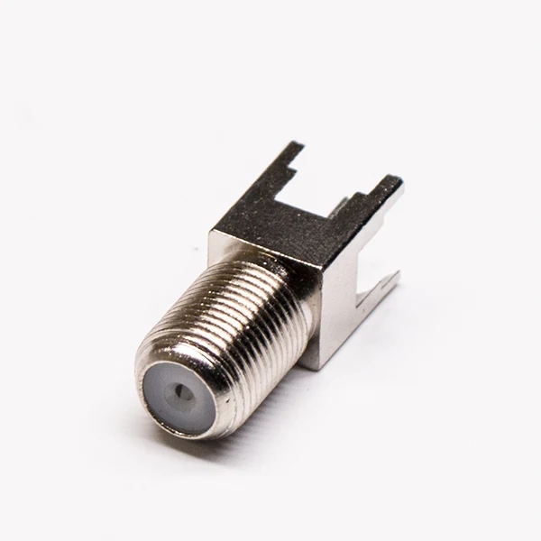 180 Degree Female F Type Connector Bulkhead Pcb Panel Mount - Buy 180 ...