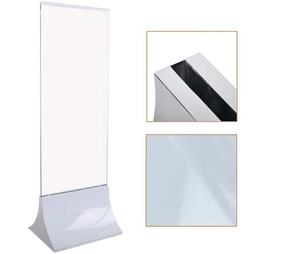 Elegant Freestanding Acrylic Poster Display Stand