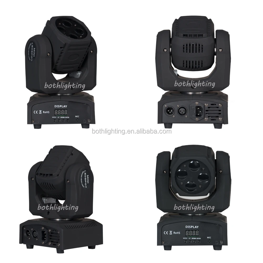 China Moving Heads 4*10w Rgbw 4-in-1 Led Mini Super Beam Mini Moving ...