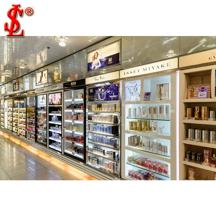 Wall of Perfume - Elegant Display for Perfume Stores