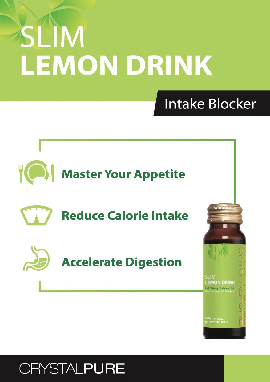 Slim Lemon Drink Weight Loss Slimming Beauty Supplement Diet Beverage ...