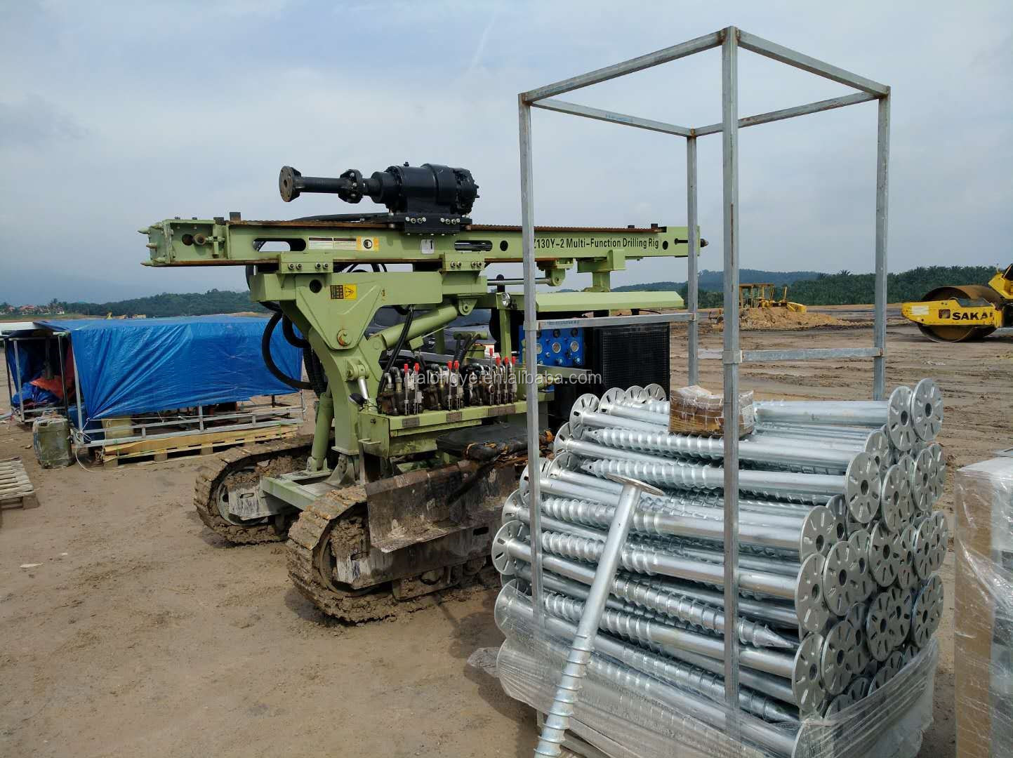 MZ130Y-2 Photovoltaic Spiral Pile Drilling Equipment