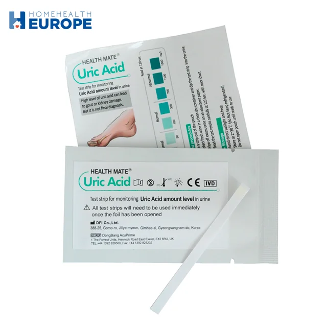 Color Chart To Interpret The Uric Acid Test Strips - Buy Urine Test ...