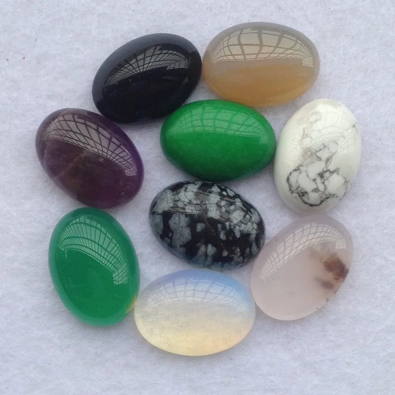 18mm Crystal Oval Shape Stone For Bracelet Or Necklace Crystal Oval ...