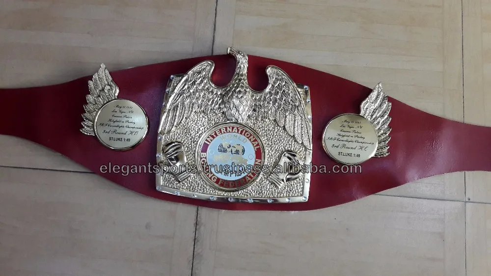 Old Style Ibf Boxing Championship Belt Adult Size - Buy Boxing ...