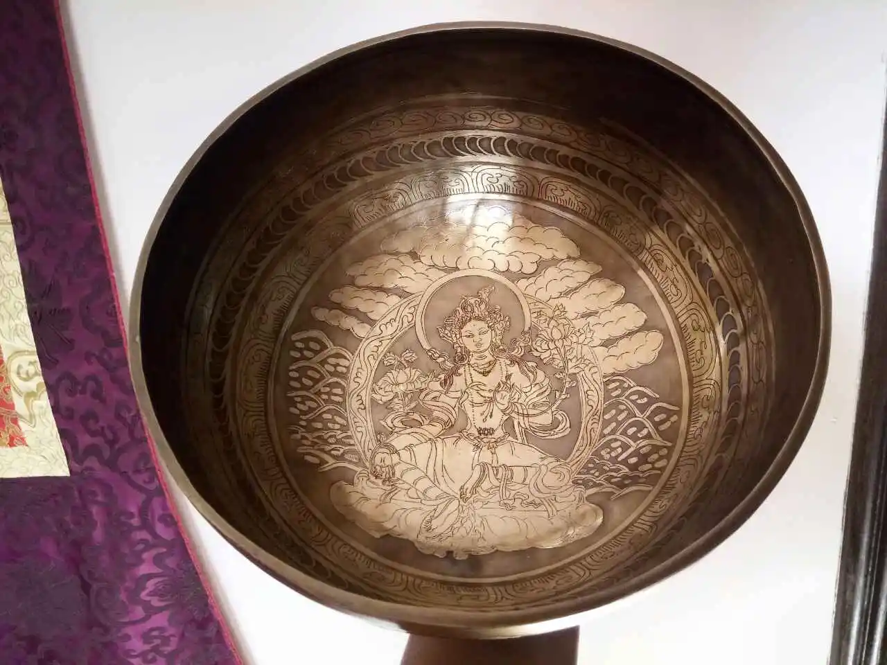 New Full Moon Singing Bowl Nepal - Buy Cheap Price Tibetan Singing ...