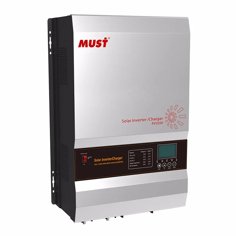 Intelligent 5kw Solar Hybrid Power Inverter - Buy 5kva Pure Sine Wave ...