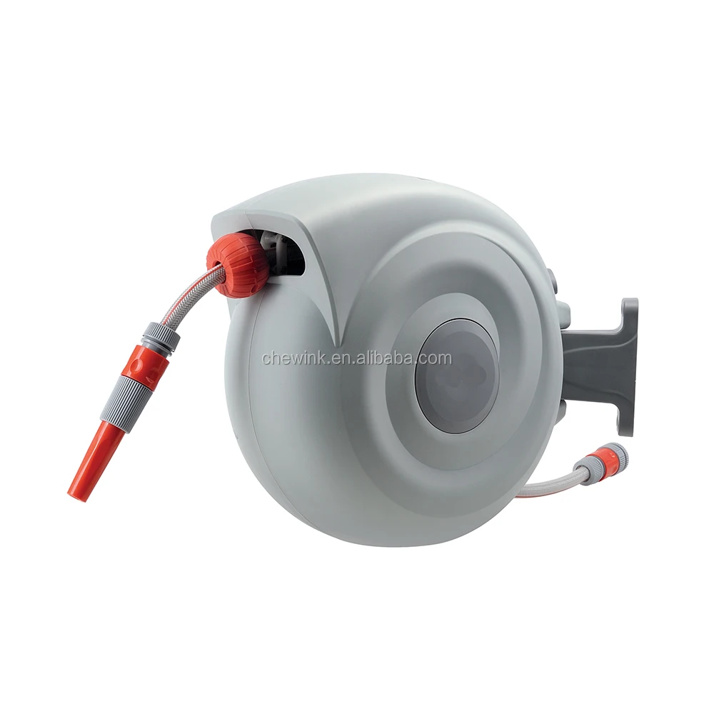 Garden Automatic Retractable Hose Reel - Durable & Convenient