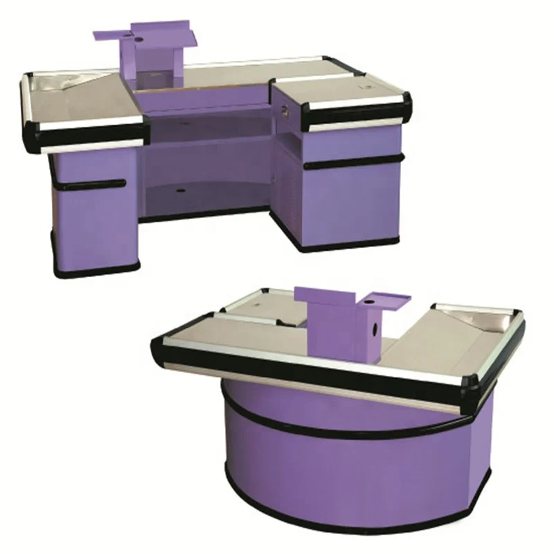 Retail Supermarket Checkout Counter Store Shopping Cashier Desk - Buy ...