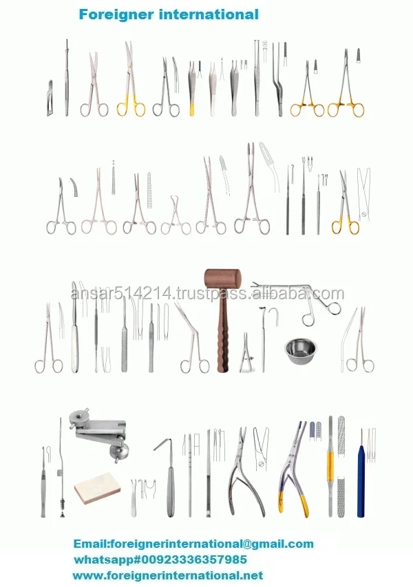 Tonsillectomy & Adenoidectomy Instruments Set Ent - Buy Tonsillectomy ...