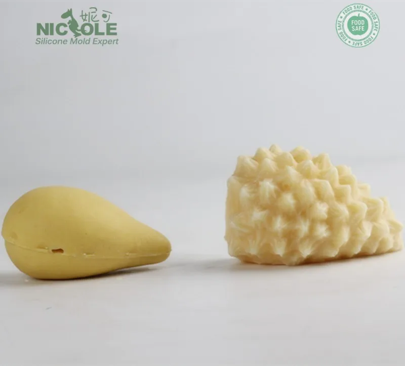 Nicole New 3d Diy Durian Silicone Cake Molds Custom Silicone Molds ...