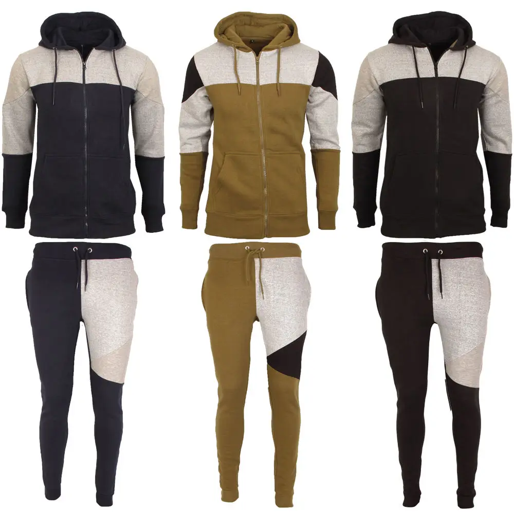 High Quality Custom Gym Slim Fit Plain Tracksuit Winter Sport Mens ...