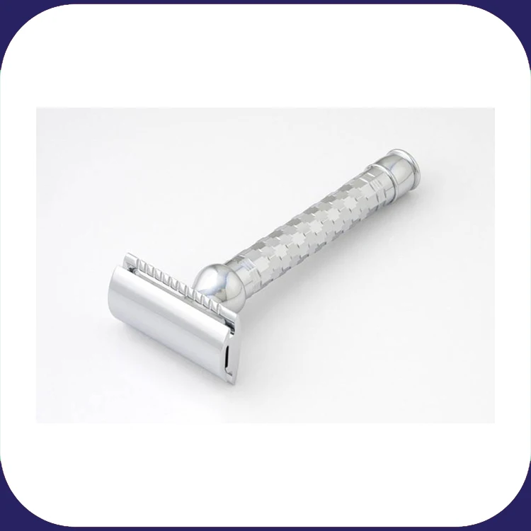 Double Edge Safety Razor Brass Handle Made In India - Buy Double Edge ...