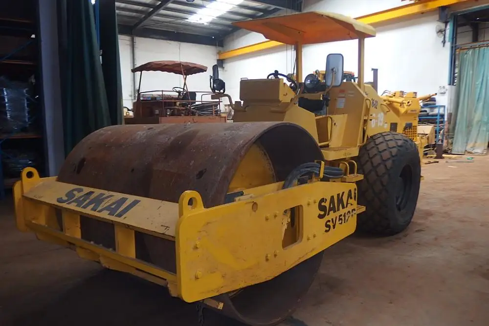 USED SAKAI SV512D SINGLE DRUM COMPACTOR FOR SALE Products from MULTI ...