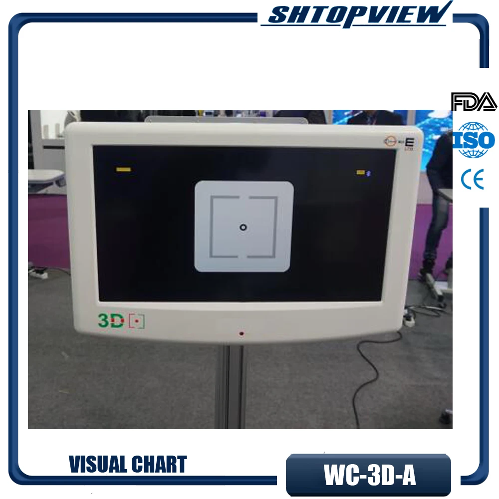 24 Inch Lcd Visual Chart Eye Test Panel Chart Wz-3d-a - Buy Eye Test ...