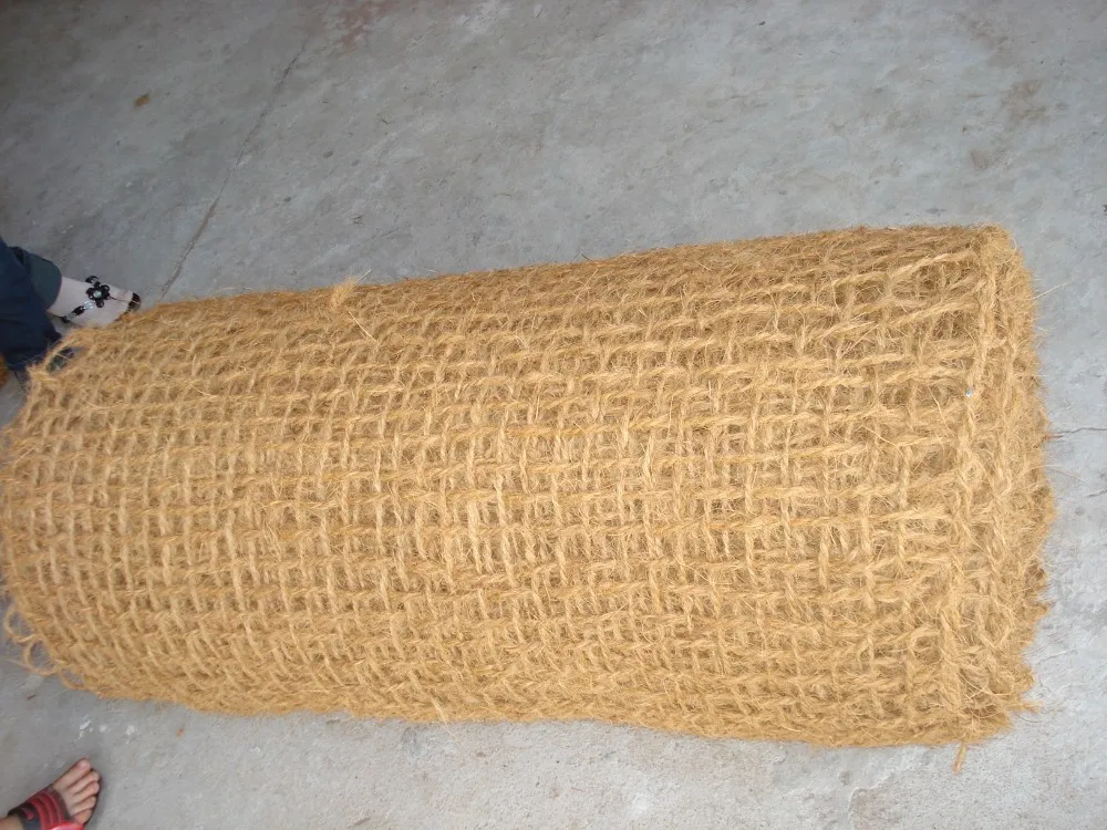 COIR NET/ COCONUT FIBER MESH from Vietnam for Erosion Control