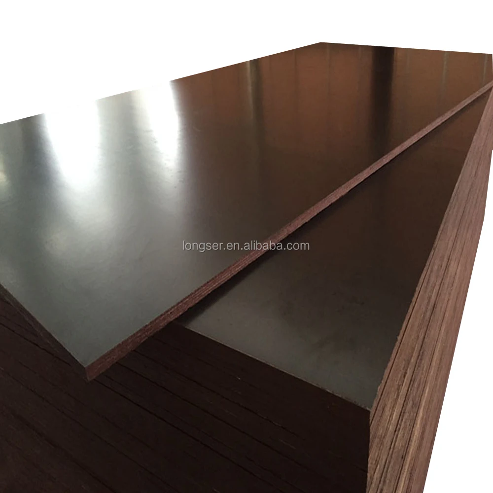 18mm Brown Film Faced Ply Wood / Construction Ply Wood / Marine Ply ...