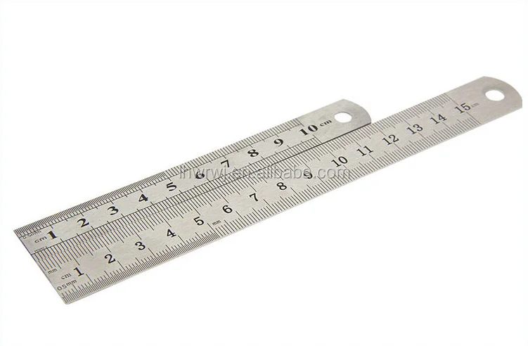 12 Inch Engraved Etched Cm & Mm Center Finding General Stainless Steel ...