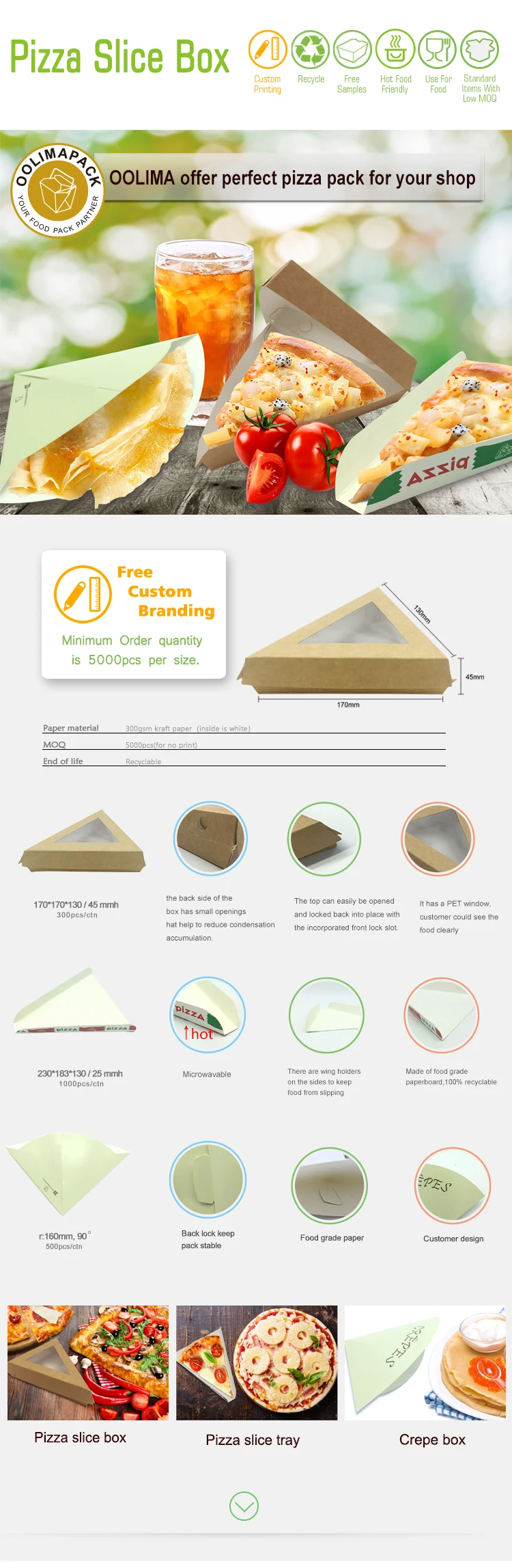 Triangle Cake Box - Stylish & Durable Packaging Solution