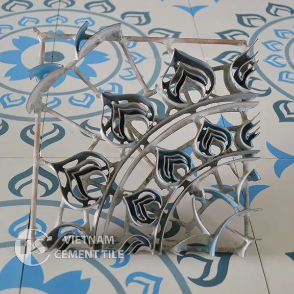 Cement tile molds vietnam - Vietnam cement tile factory - Brass mold ...