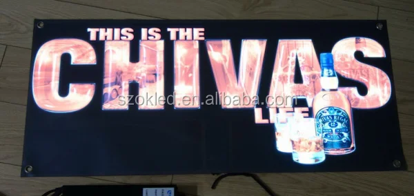Animated Customize EL Advertising Posters Panel Display