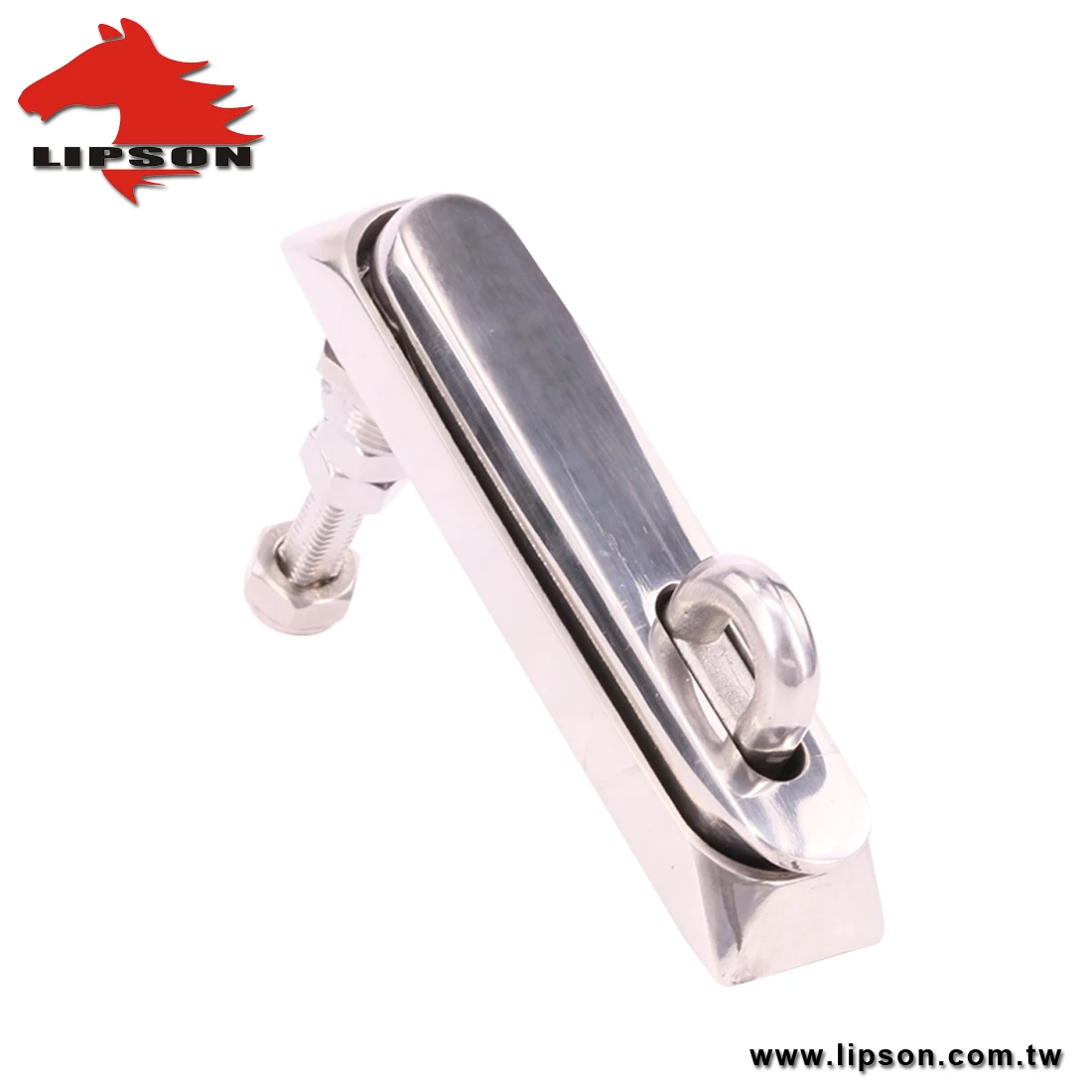 LM-860-SS Stainless Swing Handle Padlockable Panel Lock