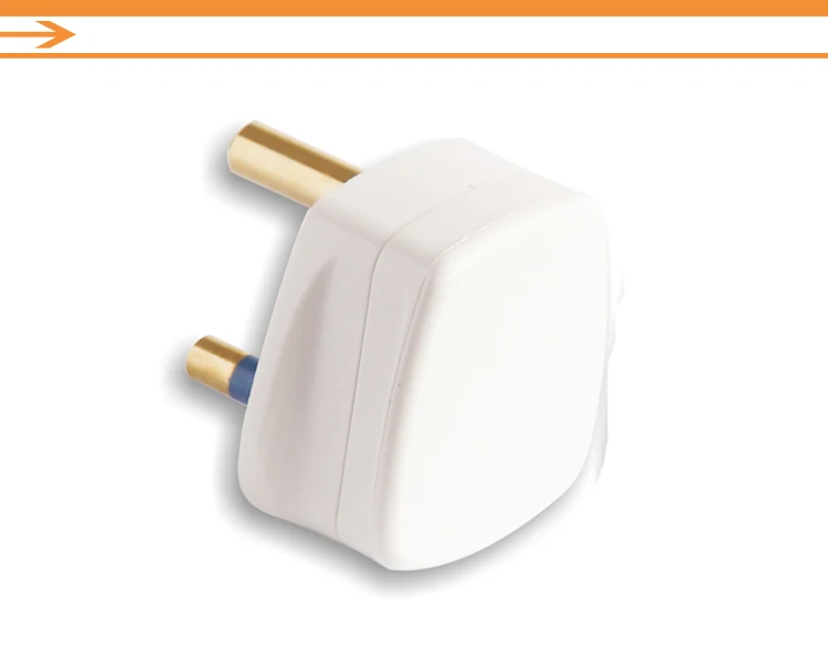 White Uk Standard 15amp Top Plug With Fused - Buy 15amp Top Plug,Fuse ...