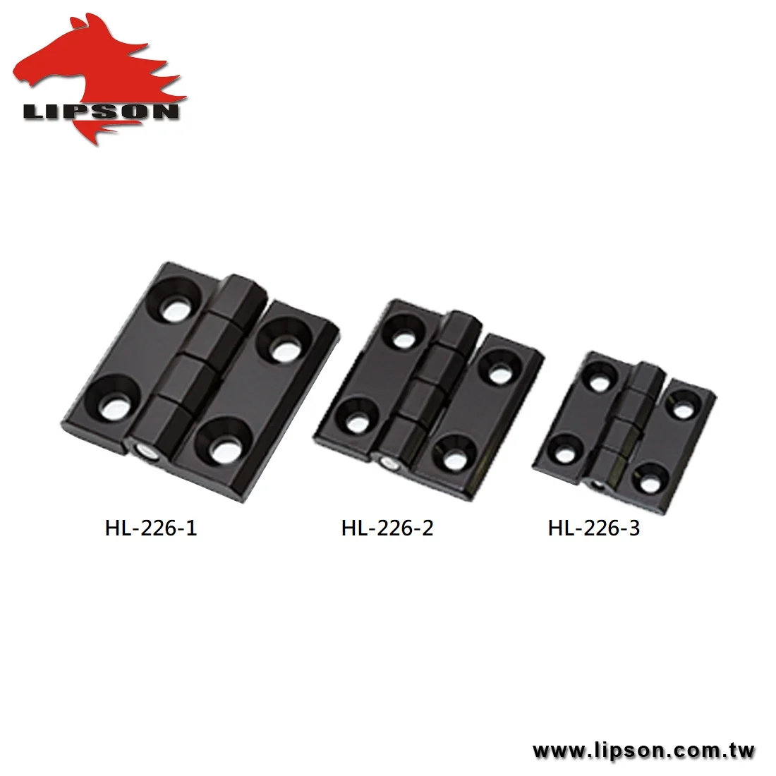 HL-226-3 Die Casting Black Coated Industrial Electrical Panel Hinge ...