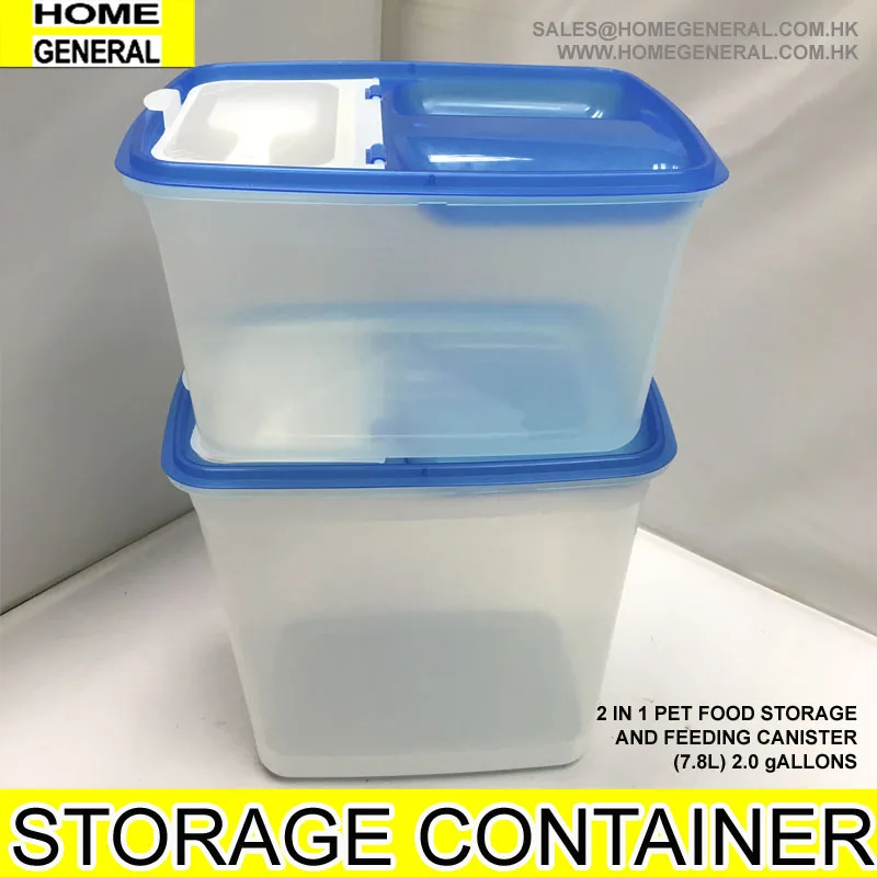 Storage General,Plastic Storage Container With Lid And Scoop,Storage ...
