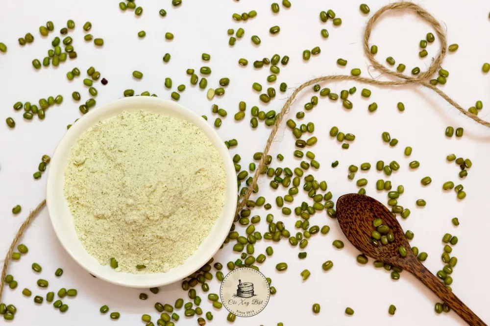 Natural Mung Bean Flour - Dried and Powdered for Long Shelf Life