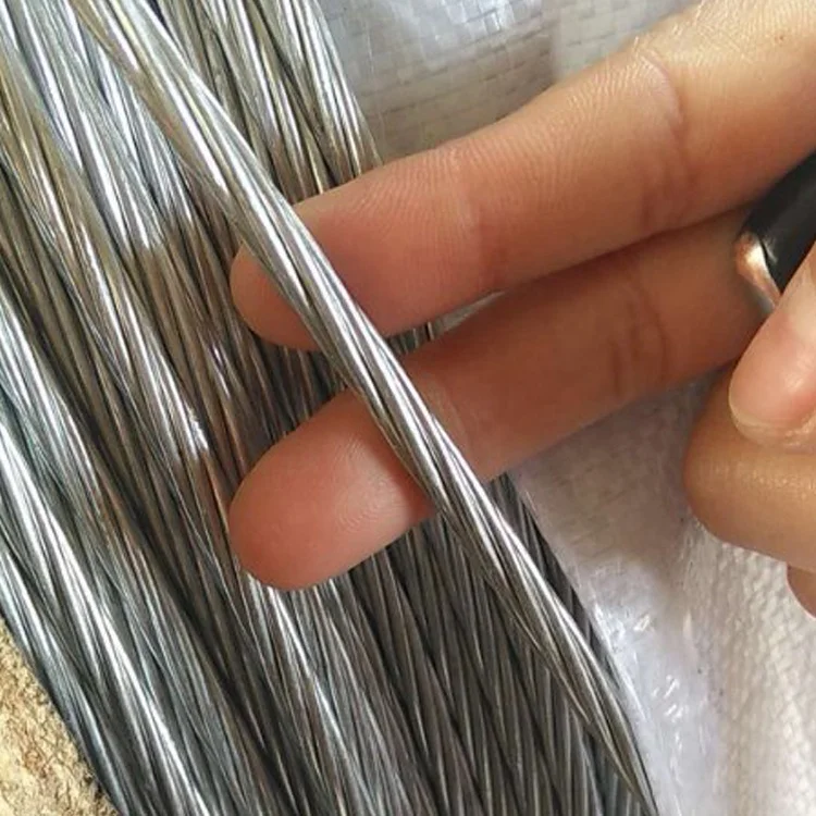 4mm Diameter High Tensile Hot Dip Galvanized Round Thin Steel Wire ...