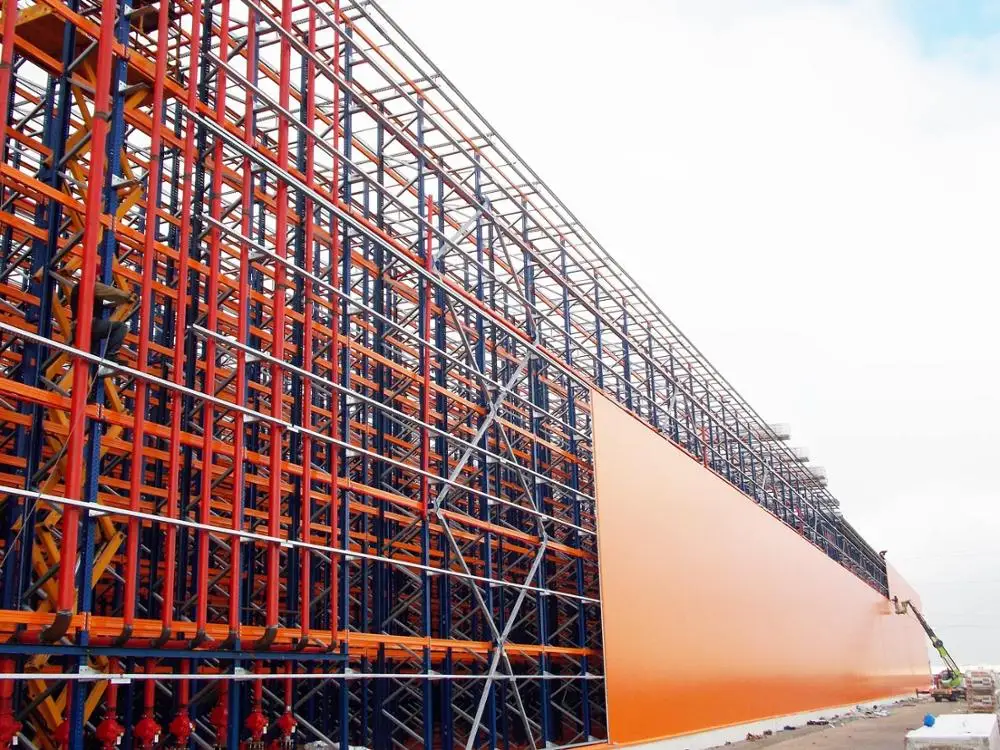 Heavy Self-support Rack Clad Warehouse System - Buy Portable Warehouse ...