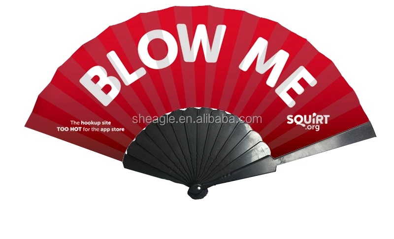 Plastic Hand Fan With Customized Sublimated Design - Buy Plastic Hand ...