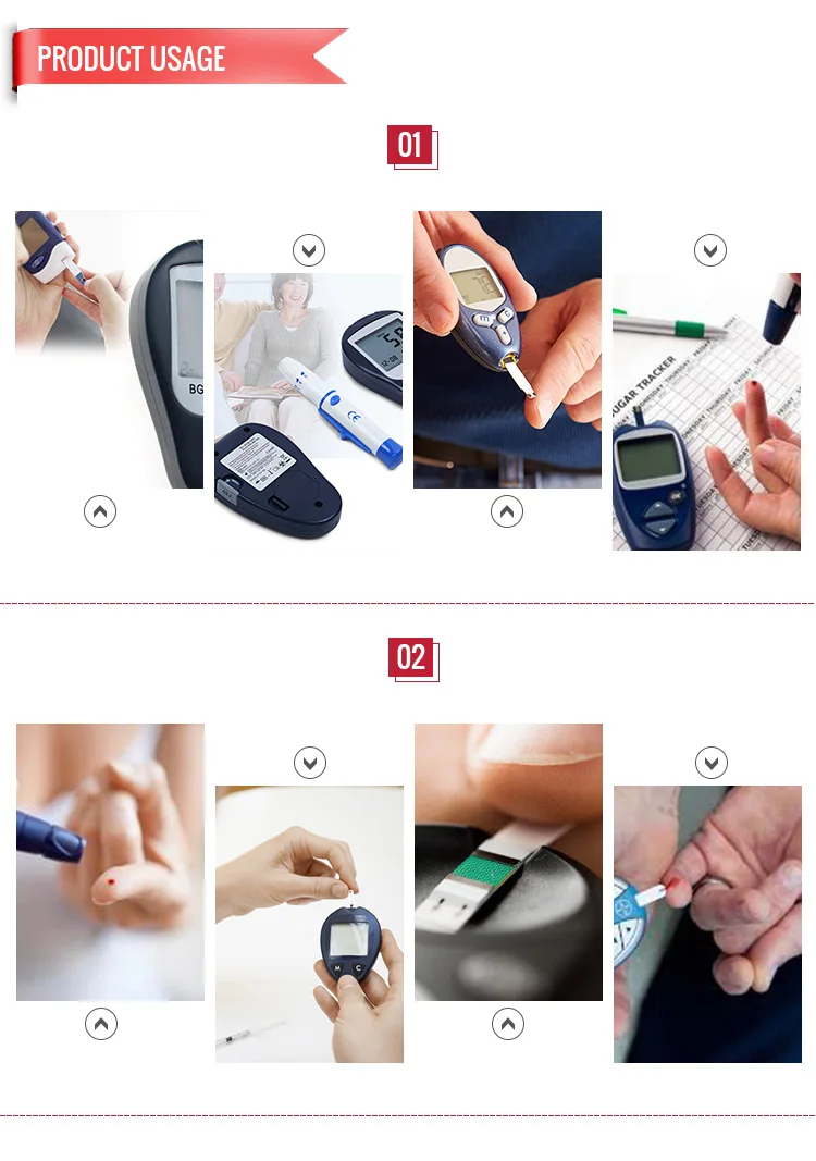 Digital Lcd Blood Glucose Monitoring System Meter Diabetes Measuring ...