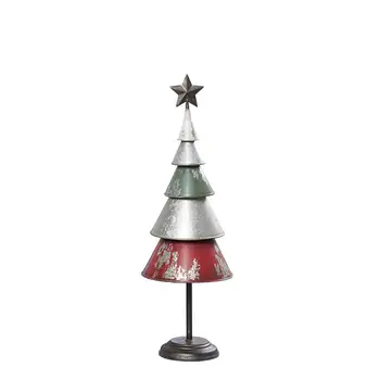 Galvanized Metal Christmas Tree Table Decor - Buy Galvanized Metal ...