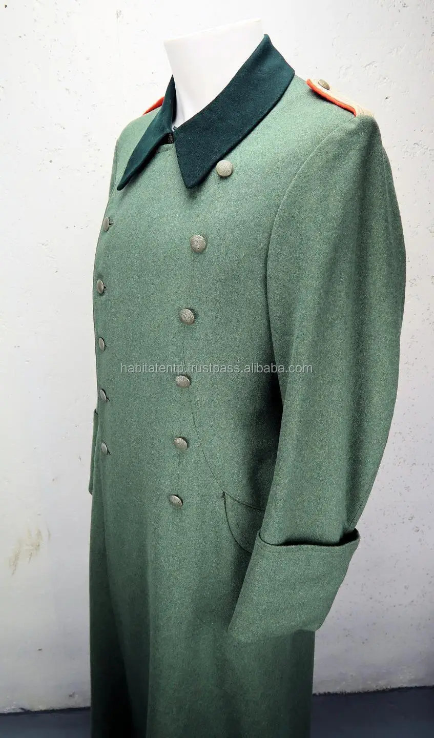 German Army Dress Mantel Ww2 Greatcoat Uniform Jacket Wwi Officer Heer ...