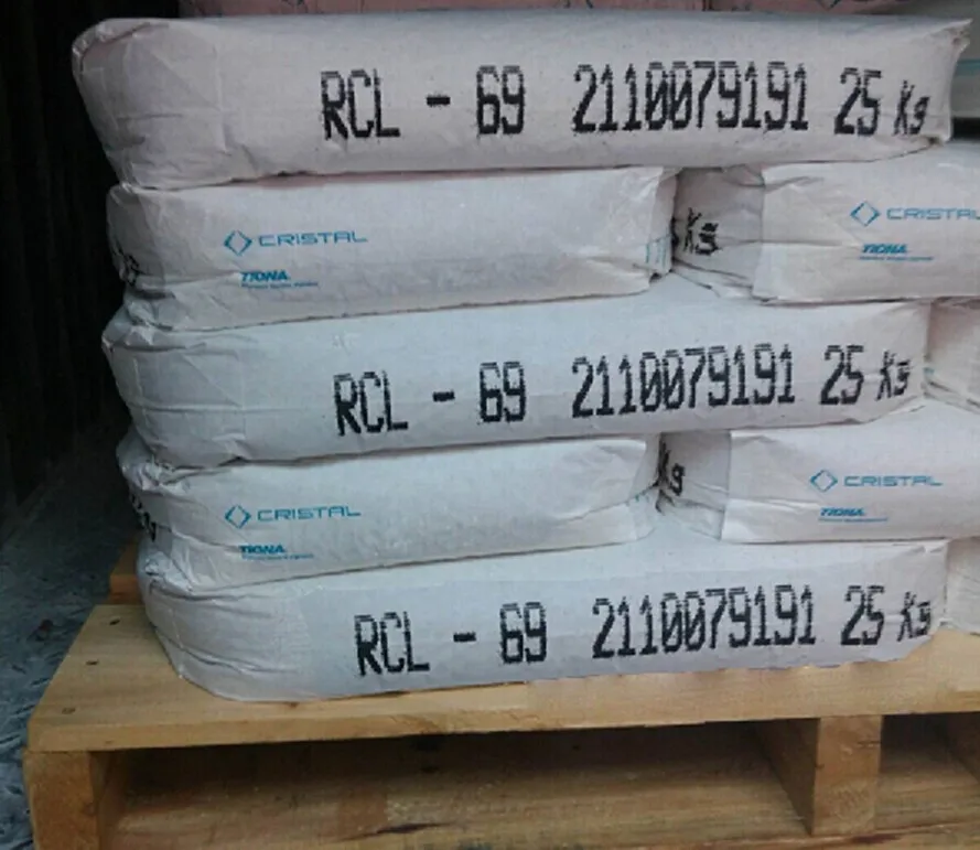 Rutile Grade Tio2 White Powder Pigment - Tiona RCL-69