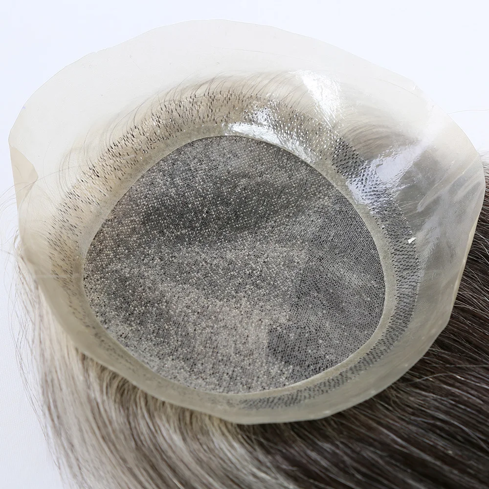 Injected Skin Top Lace Front Topper Premium Human Hair Light Tara ...