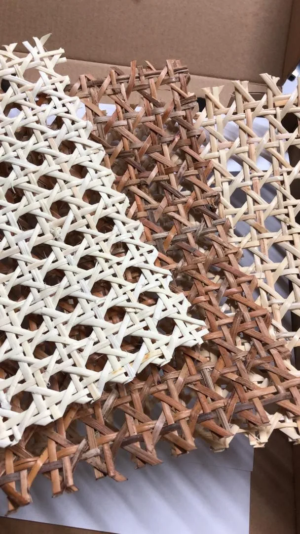 Rattan Bleached - Cane Raw Material - Rattan Webbing Ms Sophie
