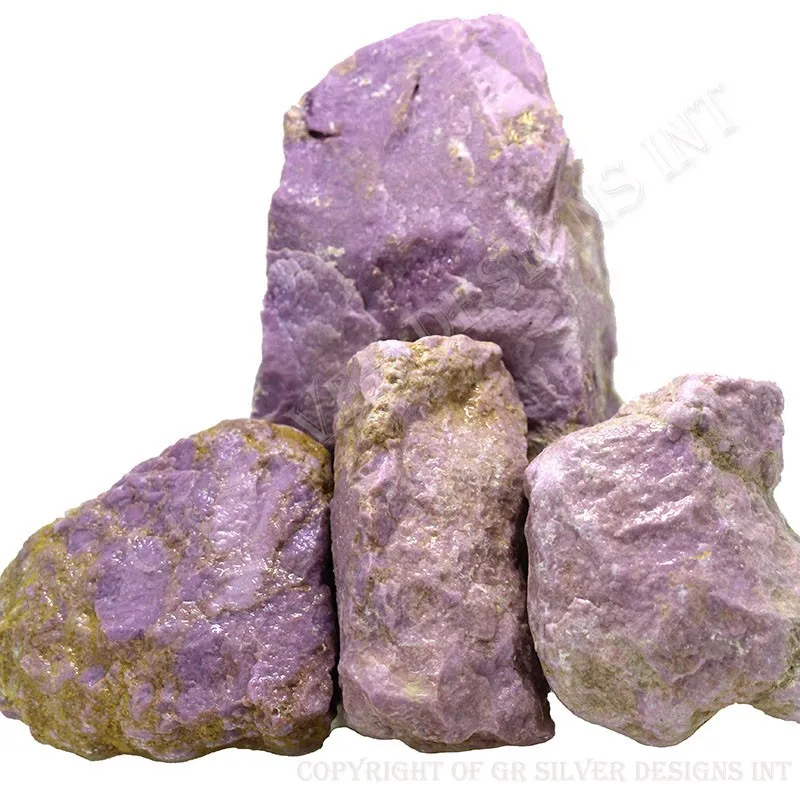 Natural Rare Phosphosiderite Purple Rough Gemstones For Sale - Buy ...
