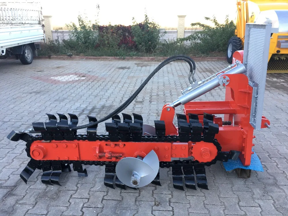 Mini Trencher With 700 Mm Trench Depth For Agricultural Uses - Buy ...