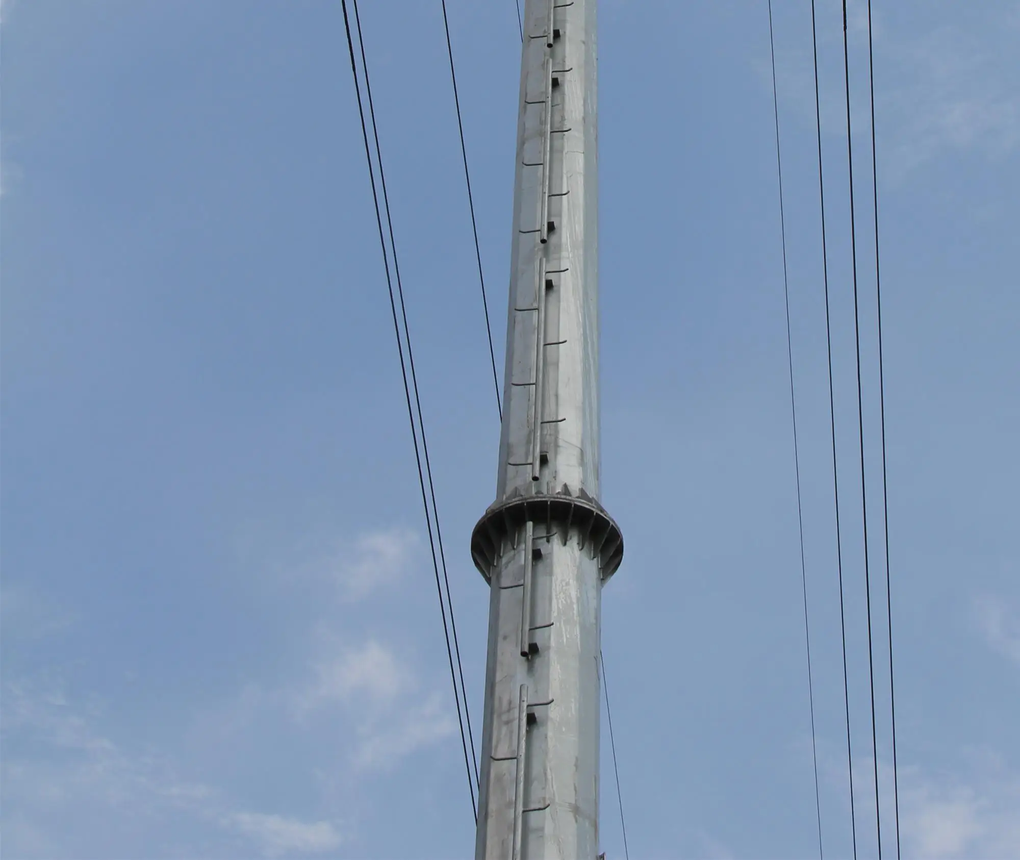 Philippines Nea Ngcp Electric Steel Poles Galvanized Steel Tubular ...