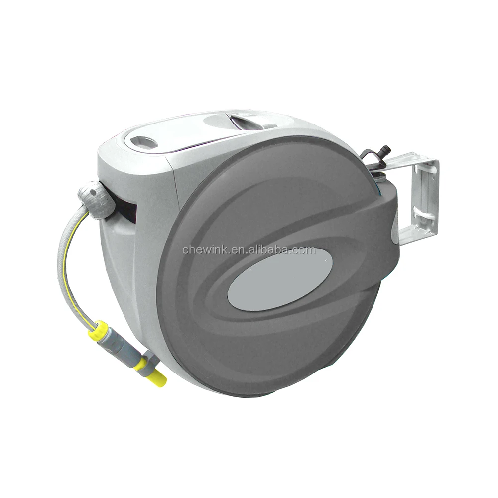 Garden Automatic Retractable Rewind Hose Reel - Durable & Efficient