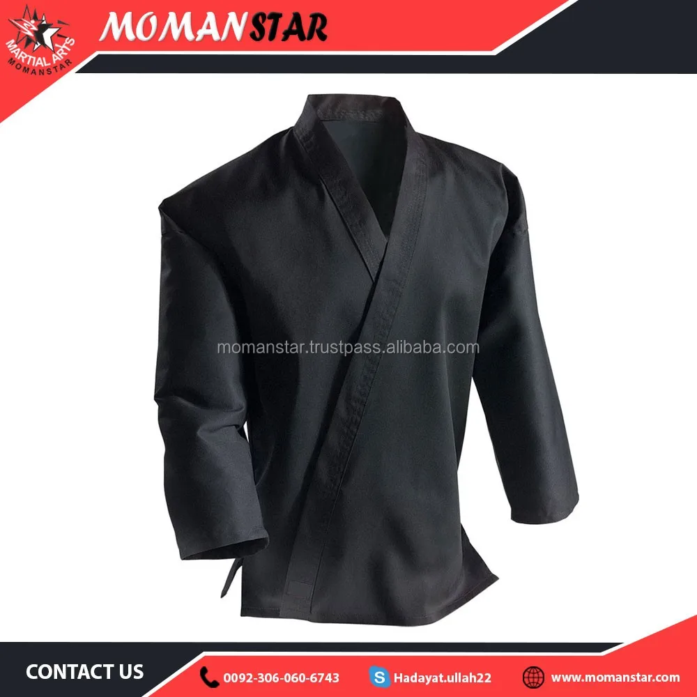 14 Oz Canvas Karate Uniform / Heavy Weight Karate Gi For Competition ...