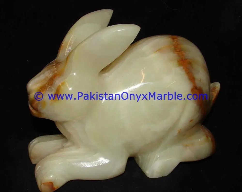 Home & Living You Choose Crystal Animal Carving Bunny Gemstone White ...