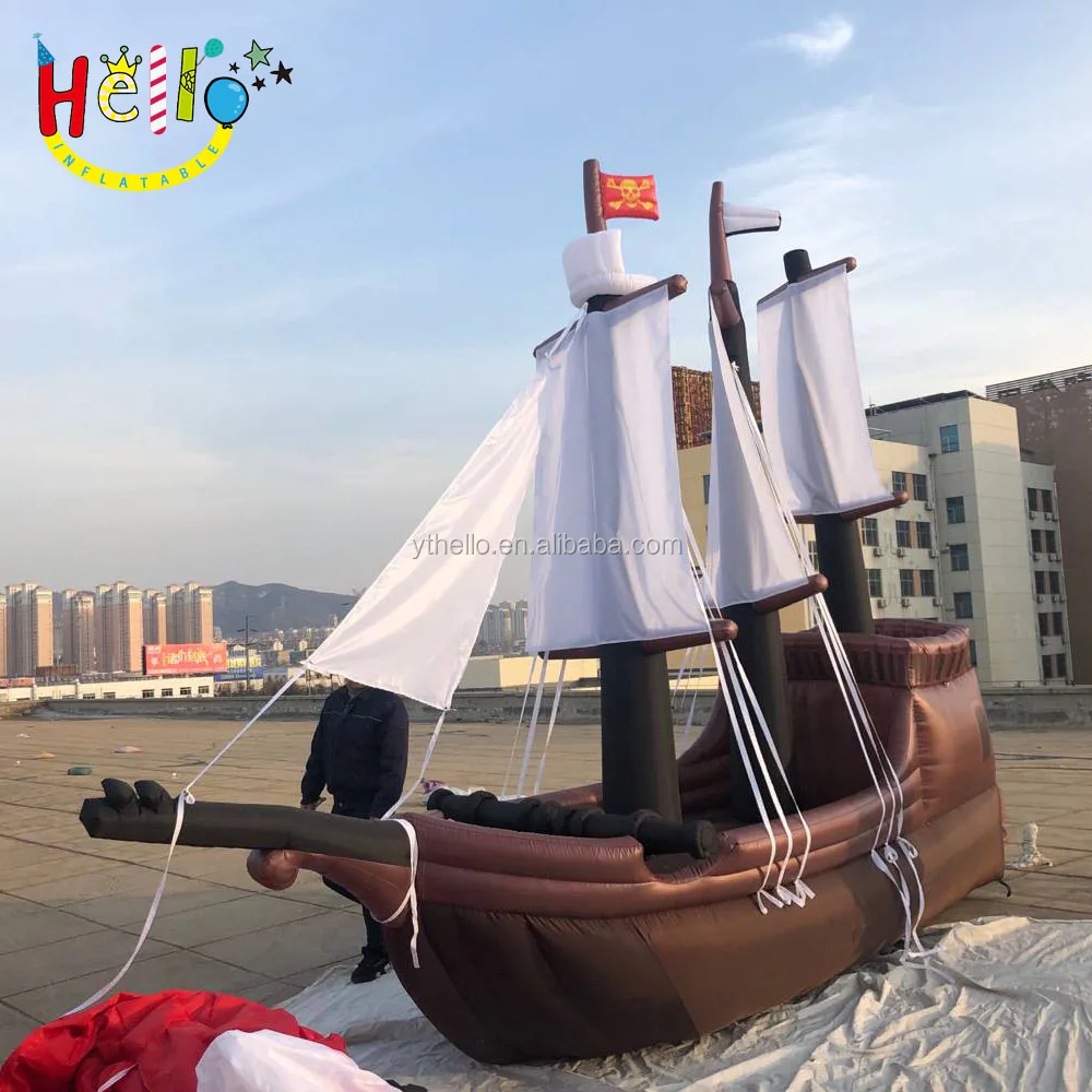 Giant Advertising Commercial Event Decoration Inflatable Pirate Ship ...