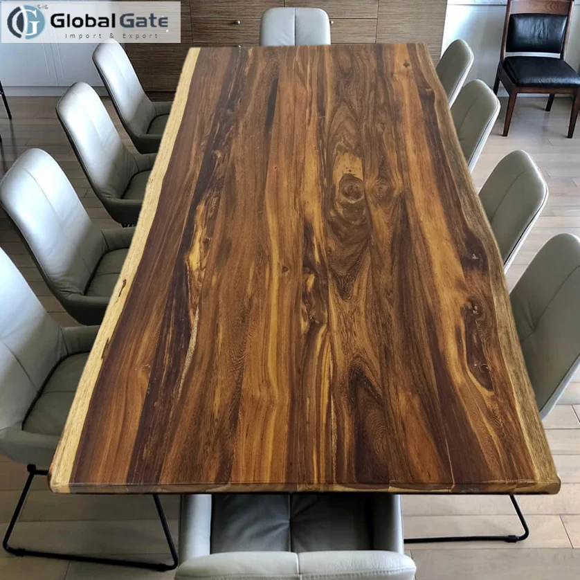 Natural Edge Wood Slap For Dinning Table Reclaimed Wood Table Top - Buy ...