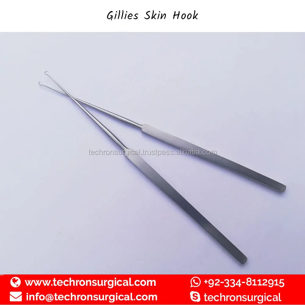 Gillies Sharp Skin Hook Retractor Plastic Surgery Instruments - Buy ...
